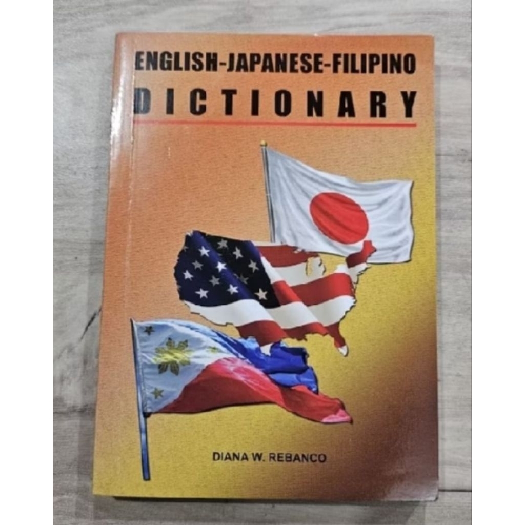 ENGLISH-JAPANESE-FILIPINO DICTIONARY!!! | Shopee Philippines