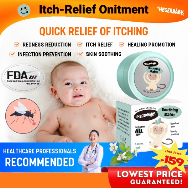 Hegerbaby Soothing Cream – Kids Itch-Relief Ointment & Relieves ...