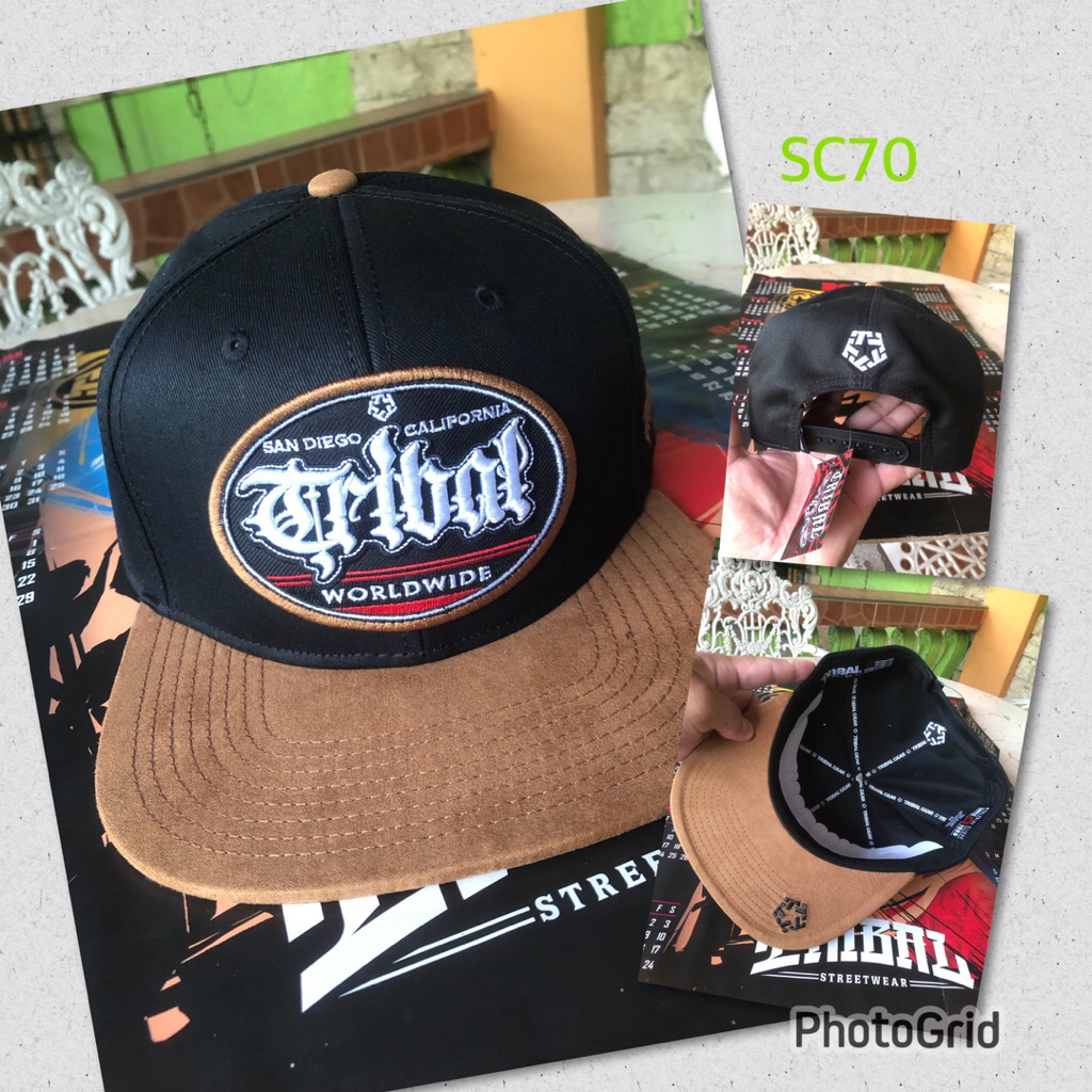 Tribal Cap Snapback Patch Embro | Shopee Philippines