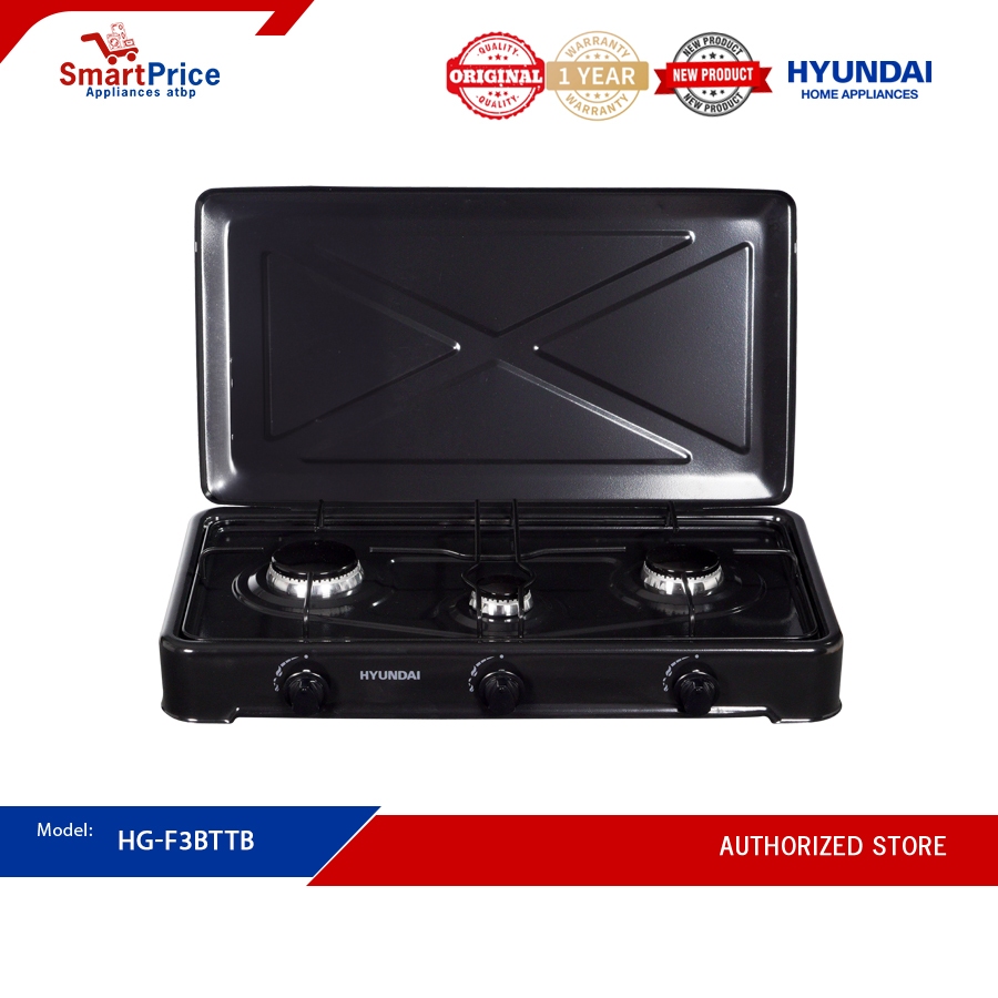 Hyundai Triple Burner Table Top Gas Stove for outdoor use | Shopee ...