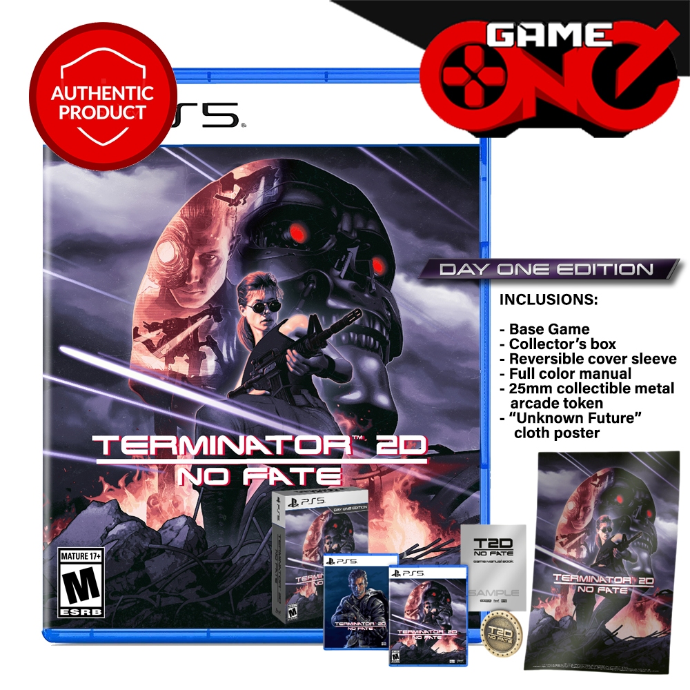 [PRE-ORDER] PlayStation PS5 Terminator 2D: NO FATE Day One Edition [R1 ...