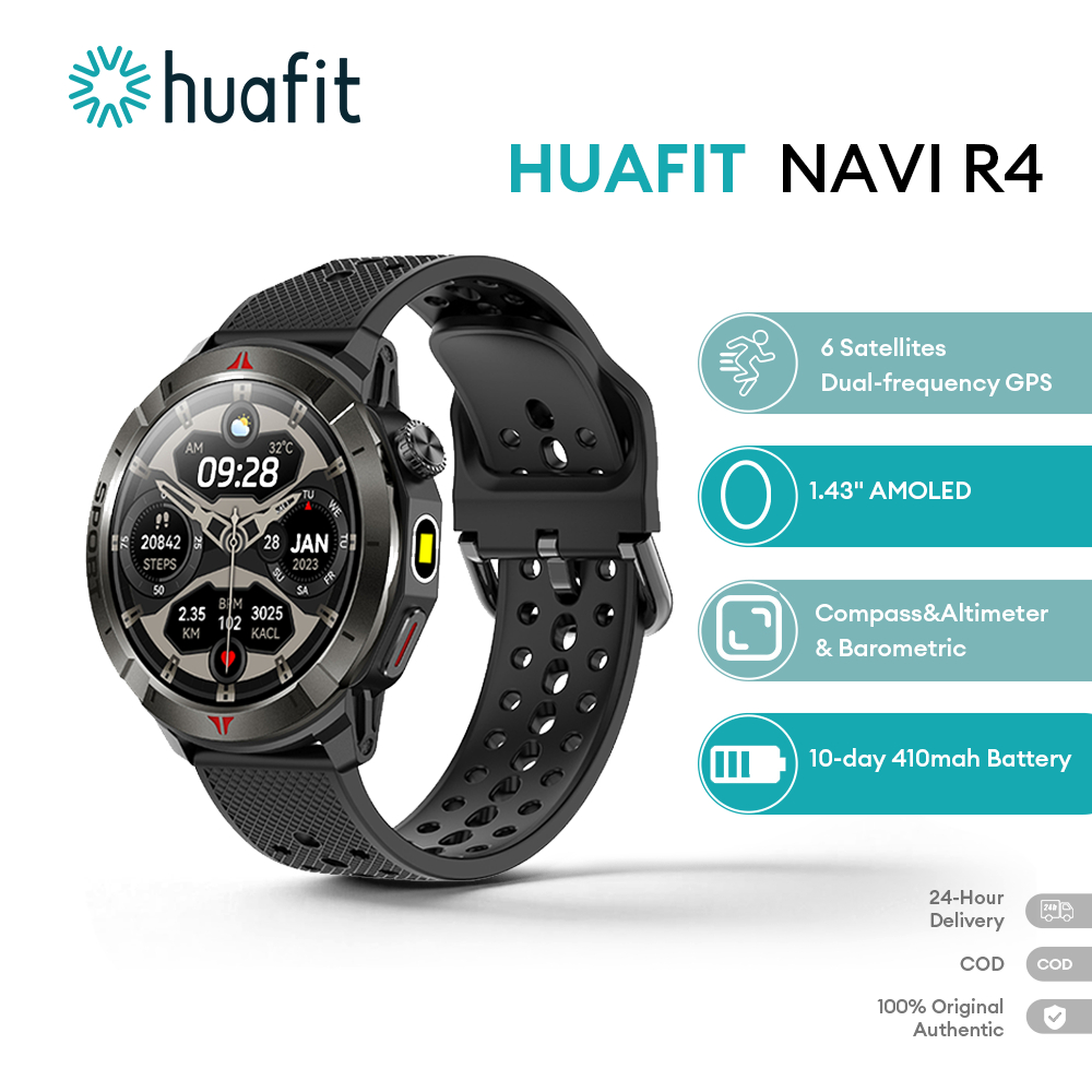 Huafit x Aolon Navi R4 Smart Watch Original 6 Satellites Dual-frequency ...