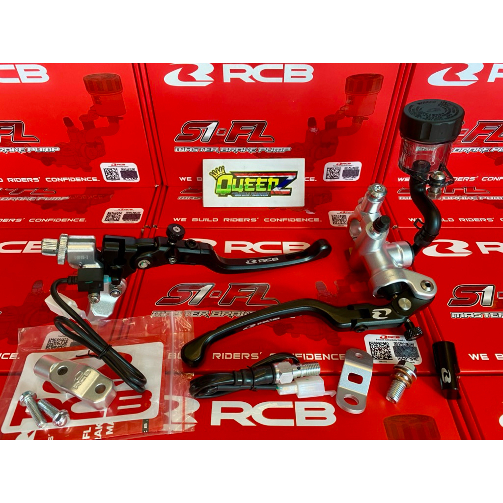 RCB S1-FL Forged Master Brake Pump Set With New RCB S2 Clutch Perch ...