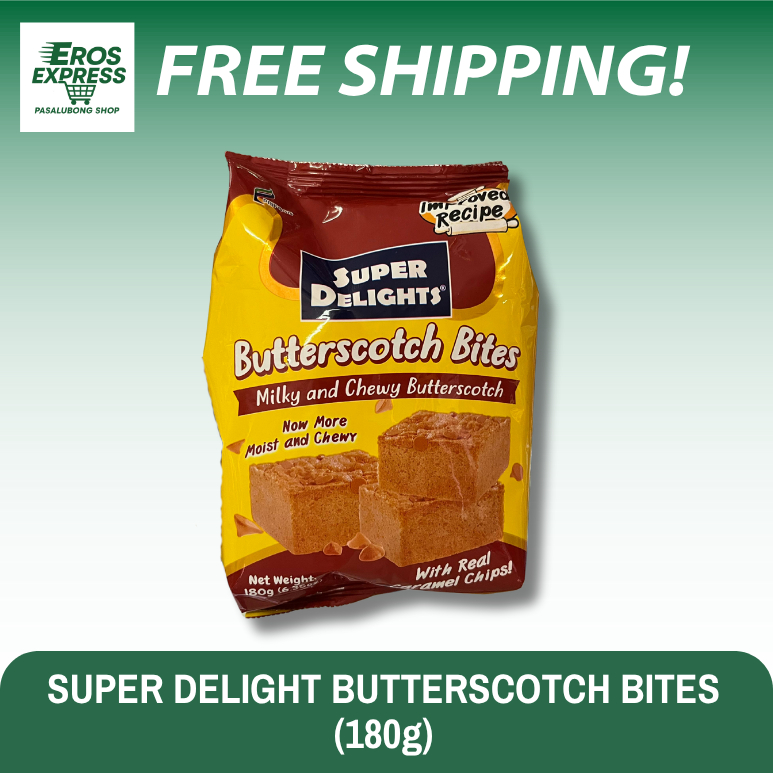 Super Delight BUTTERSCOTCH BITES (180g) | Shopee Philippines