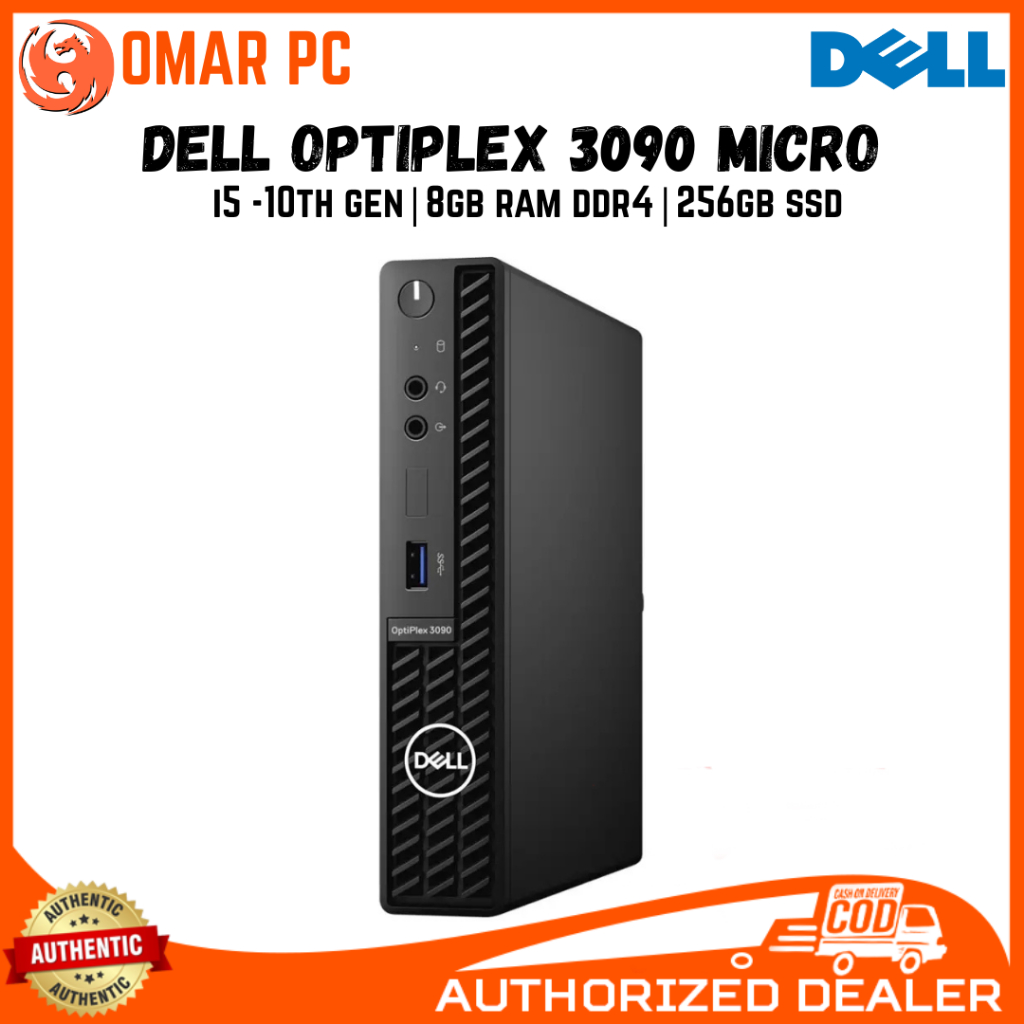 DELL OPTIPLEX 3080 MICRO I5-10TH GEN | 8GB RAM | 256GB SSD | FREE WIFI ...