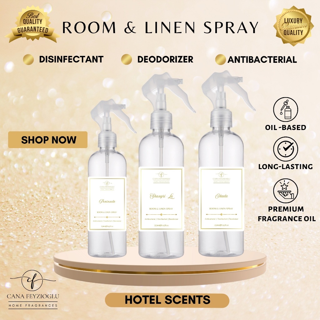 ROOM & LINEN SPRAY HOME FRAGRANCE HOTEL SCENTS | Shopee Philippines
