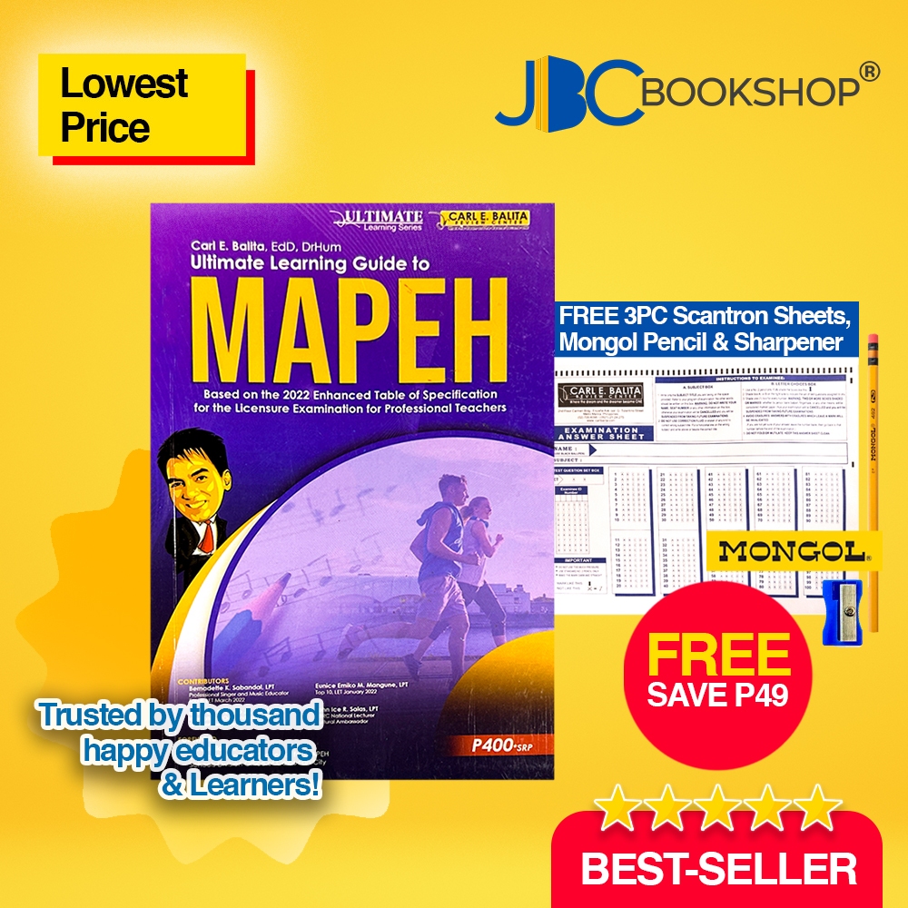 MAPEH Ultimate Learning Guide Majorship LET Reviewer (2023 Edition) by ...