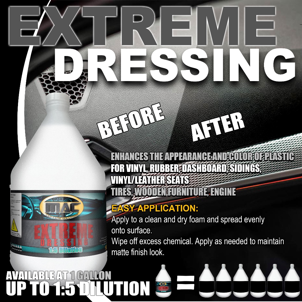 MAC Extreme Dressing for Maximum Interior Detailing and serve as Armor ...