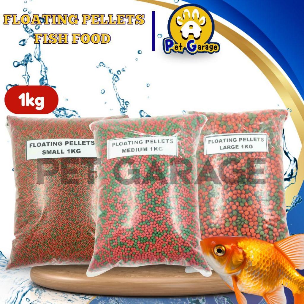 1kg Floating Pellets Fish Dry Food All Stages Fish Dry Food Aquarium ...