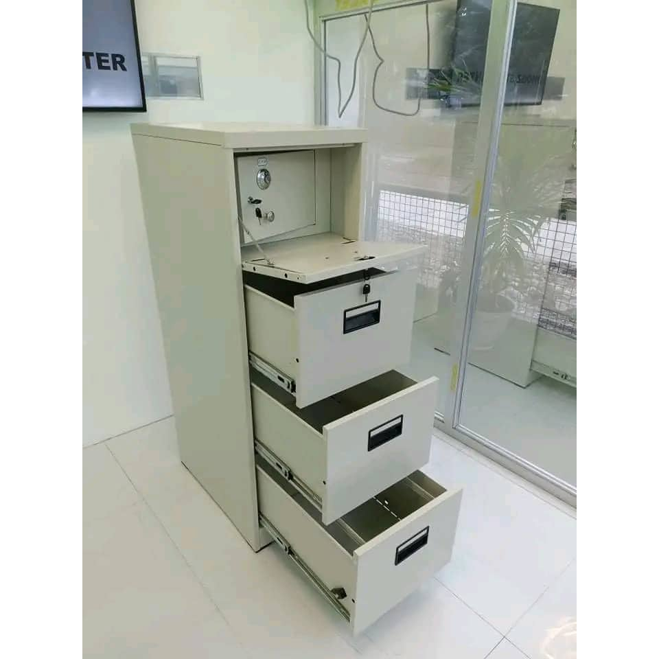 4 Layer Filing Steel Cabinet with Safety Vault | Shopee Philippines