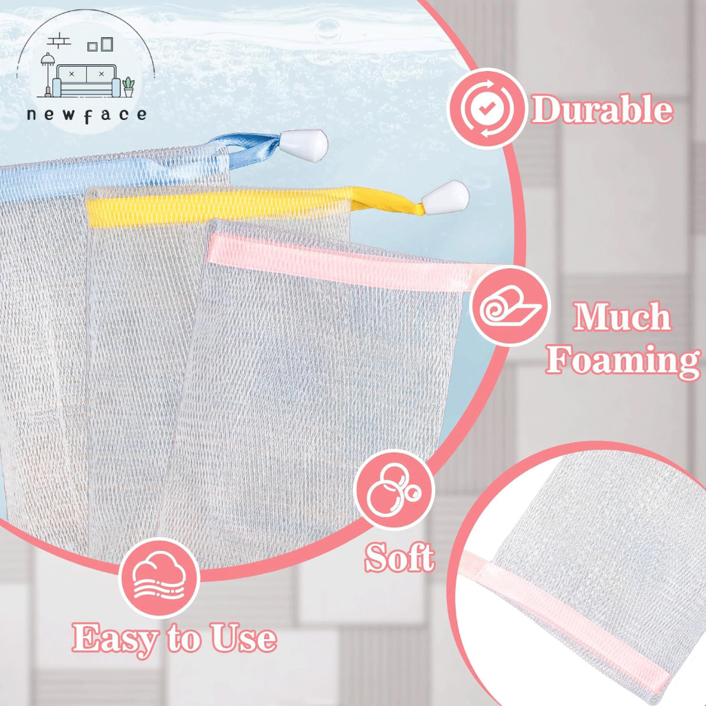 Soap Mesh Foaming Net soap net hand soap soap mesh net bag soap net ...