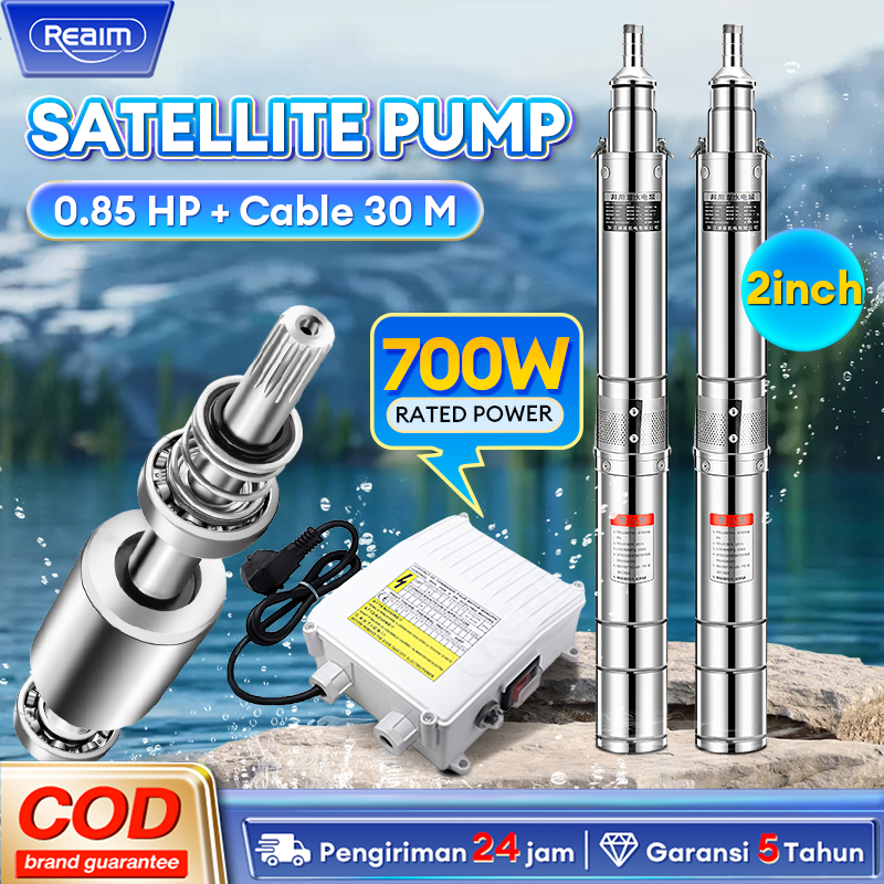 Submersible Bore 2HP Water Pump Deep Well Pure Copper Submersible Pump ...