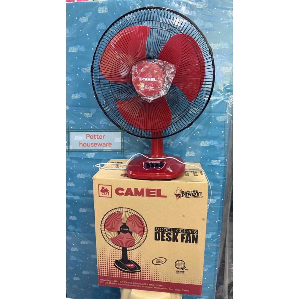 CAMEL_DESK_FAN_CDF-516_16_INCHES | Shopee Philippines
