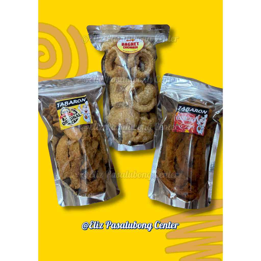 CHICHARON FROM BULACAN & TABARON ORIG/SPICY | Shopee Philippines