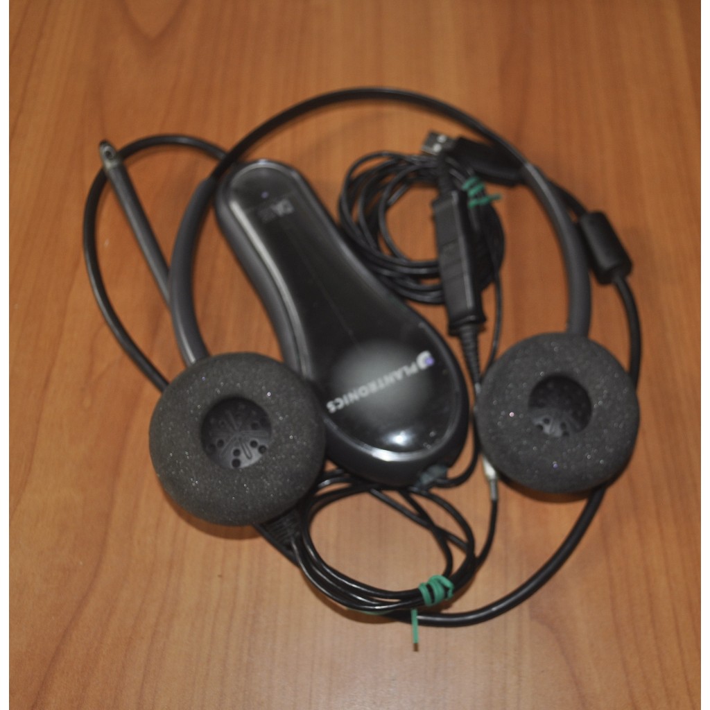 Plantronics Poly HW520 | DA55 | Quick Disconnect QD Headset Preloved ...