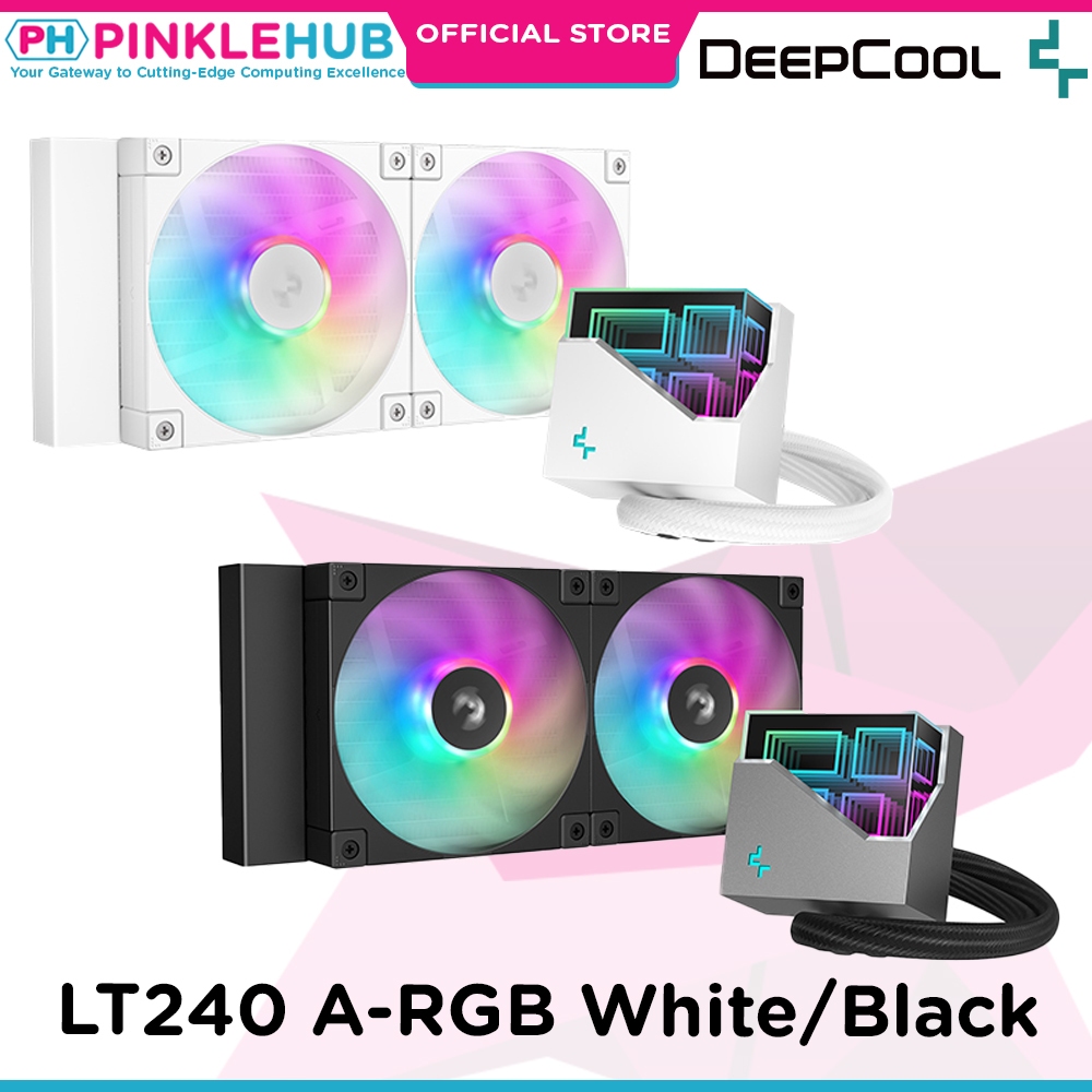 DEEPCOOL LT240 A-RGB White/Black | Shopee Philippines