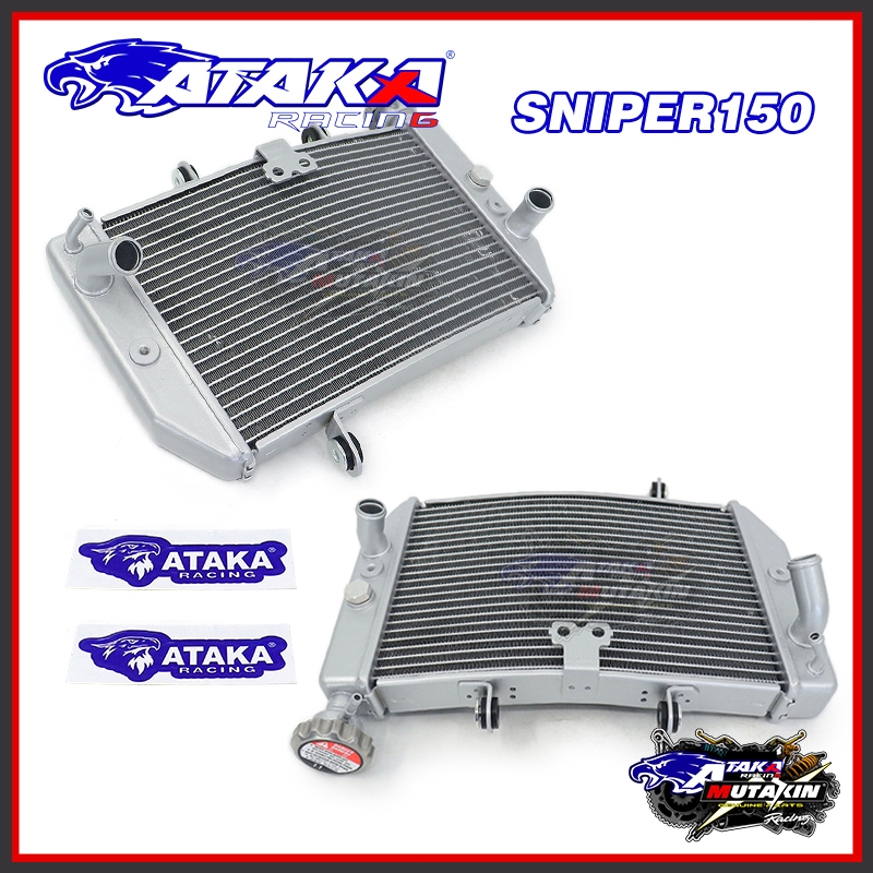 ATAKA Racing 588ML Radiator Big Curve For Yamaha Sniper 150 | Shopee ...