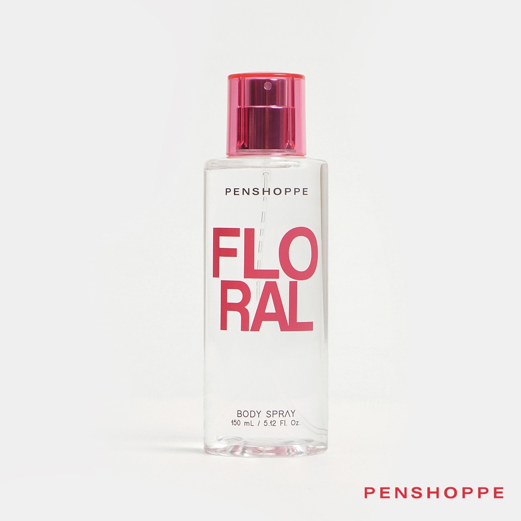Penshoppe Floral Body Spray For Women 150ML (Pink) | Shopee Philippines