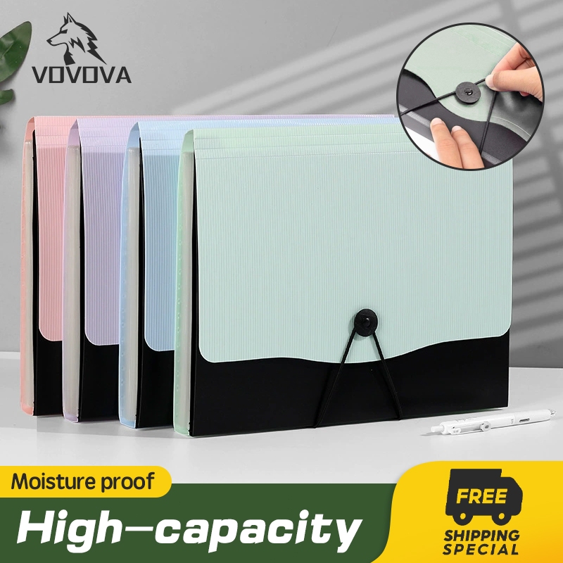 VOVOVA 2In1 Long Expanding File Folder Document Organizer with ...
