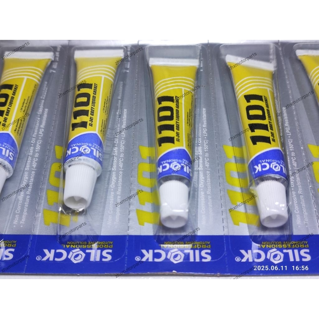 1101 Silock Liquid Gasket/Gasket Maker ( Yellow ) Motorcycle | Shopee ...