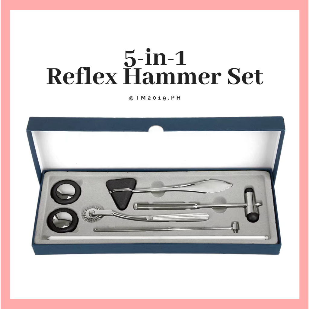5-in-1 Neurological Reflex and Percussion Hammer Set | Shopee Philippines