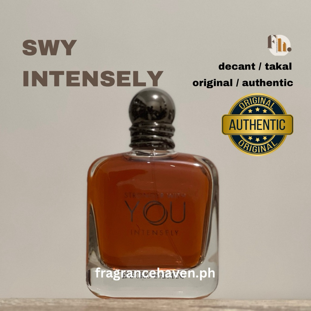 SWY Intensely (1ml to 5ml) DECANT / TAKAL fragrancehaven.ph | Shopee Philippines