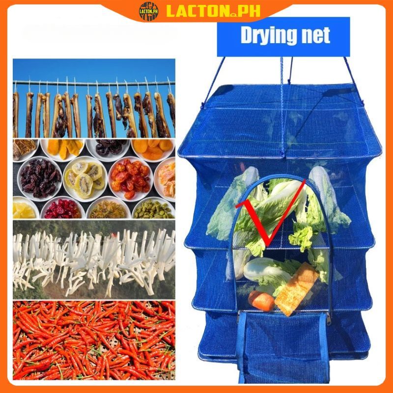 Drying Net Food Drying Net Hanging Sun Drying Cage Fish and Meat Drying ...