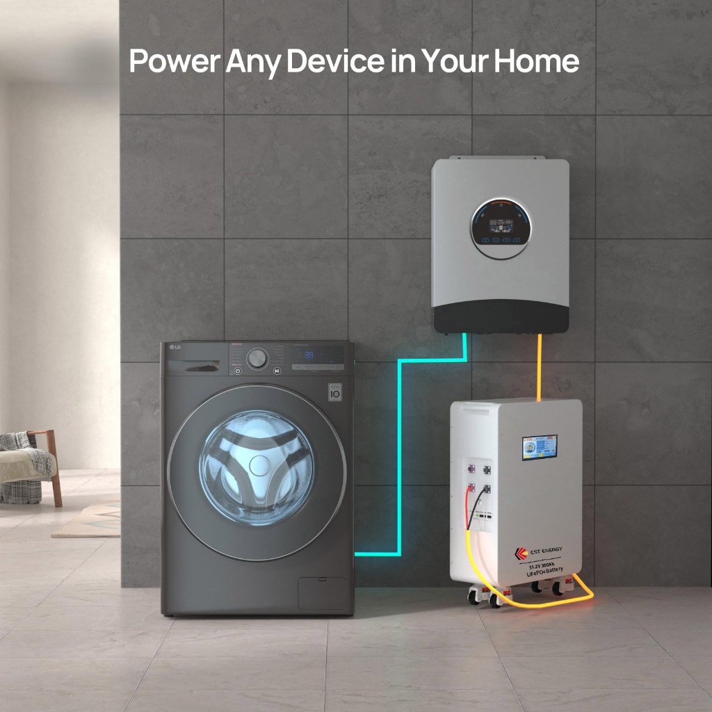 CST ENERGY 51.2V 300Ah LiFePO4 Lithium Battery Floor Standing Battery ...