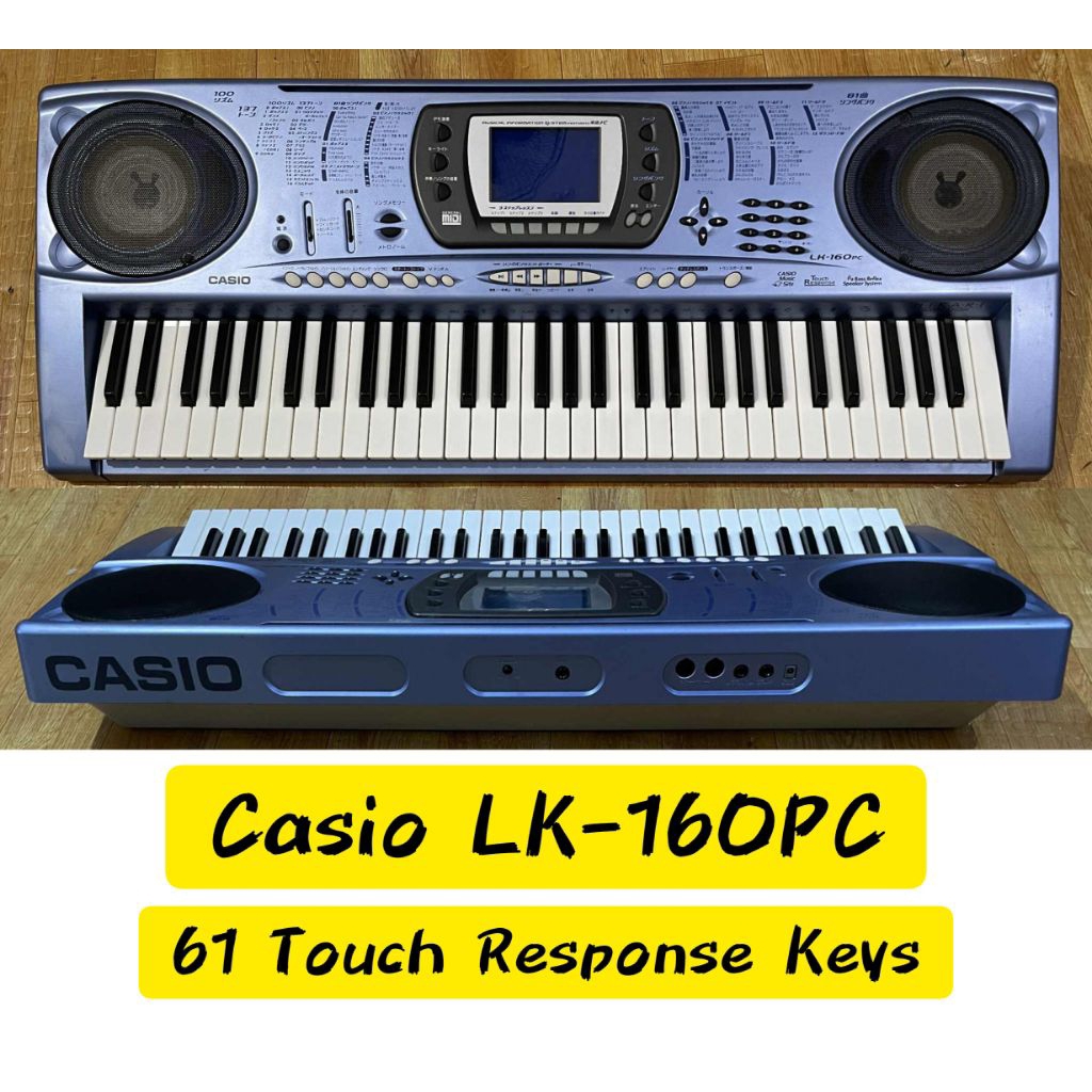 LK-160PC (61 Touch Response Keys) Japan Surplus Keyboard Piano | Shopee ...