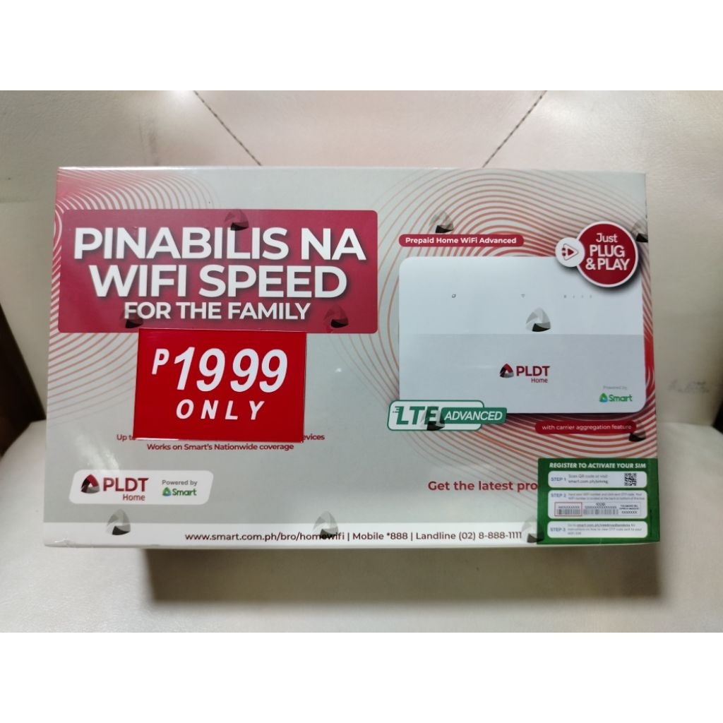 100% NEW PLDT SMART Home Prepaid WiFi with FREE Unli data 15 days ...