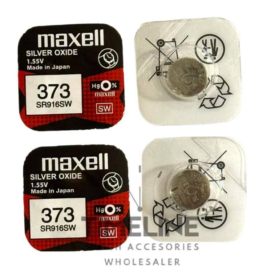 4pieces SR916SW 373 Maxell Original Battery Silver Oxide 1.55v Made in ...