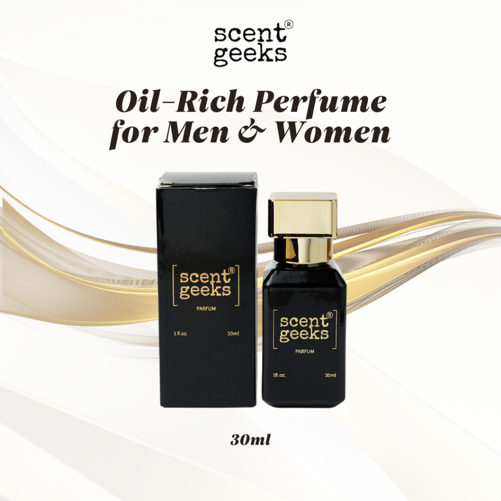 Scent Geeks Oil-Rich Perfume for Men & Women (30ml & 10ml) | Shopee ...