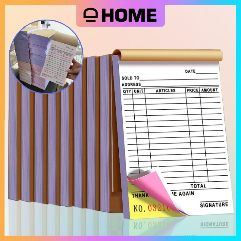 Receipt Resibo Carbonized Wholesale Official Receipt Paper Sold ...