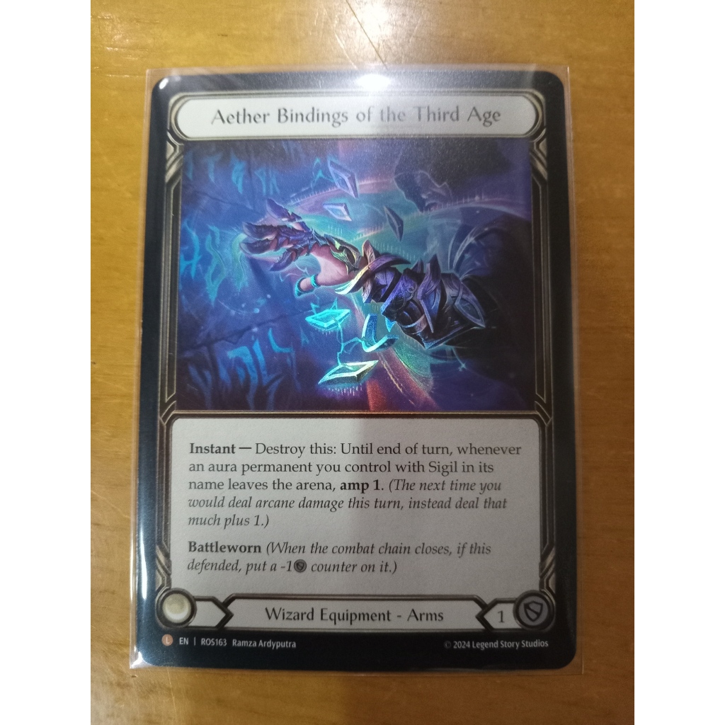 FAB RF Aether Bindings of the Third Age Legendary Rosetta ROS Flesh and ...