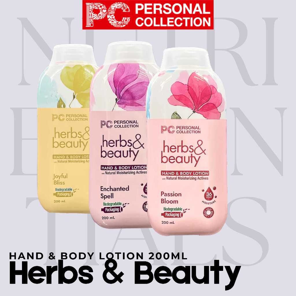 Personal Collection Herbs & Beauty Hand & Body Lotions 220ml Lowest ...