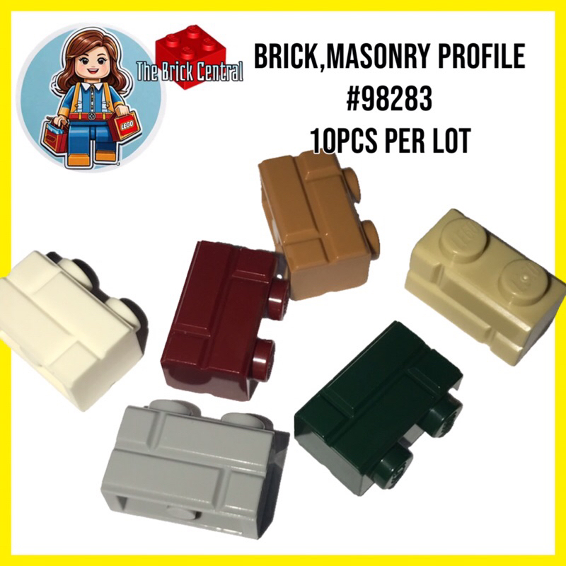 The Brick Central • LEGO Masonry Brick 10PCS 98283 / lego parts , lego ...