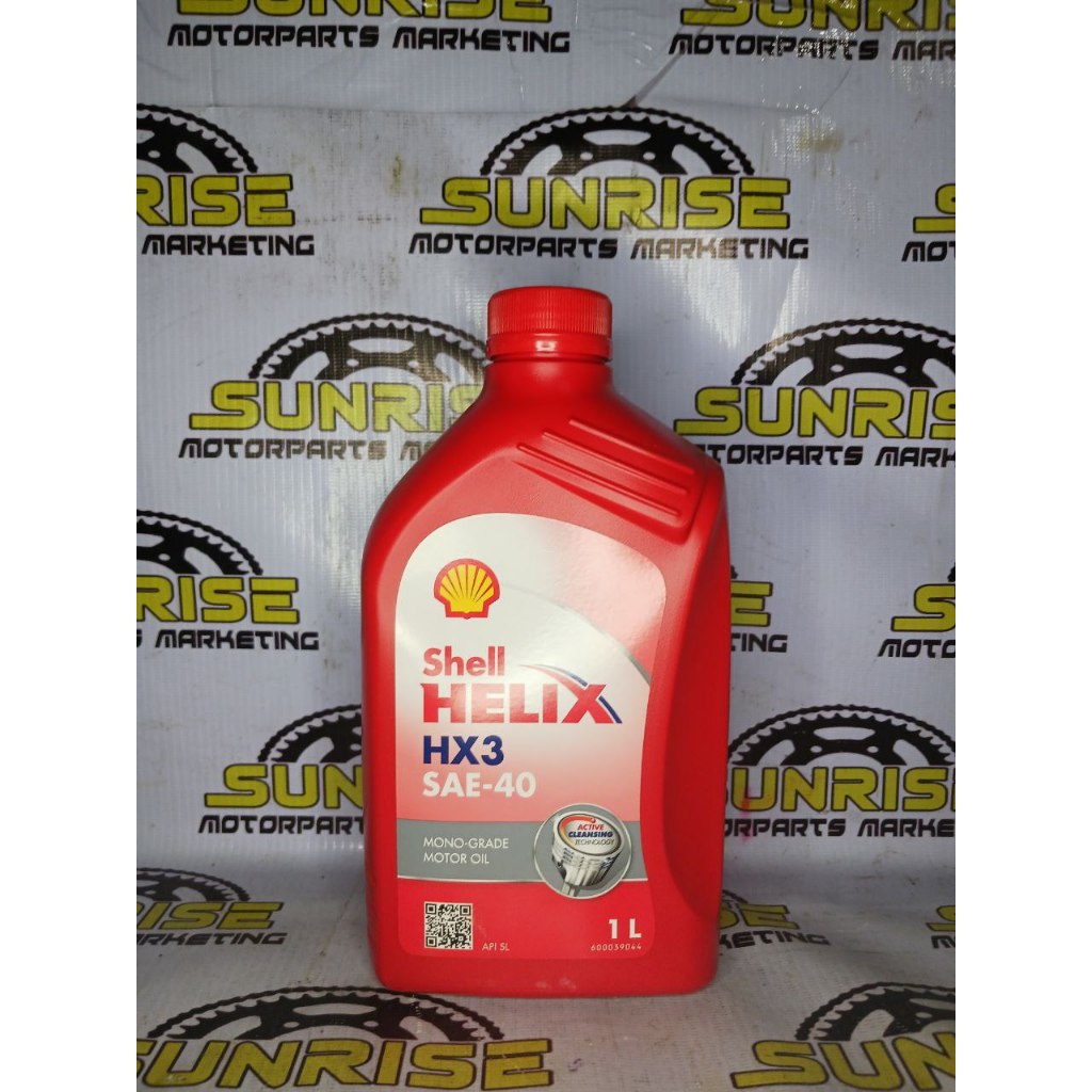 SHELL BRAND OIL HELIX HX3 40 SLCF 1L | Shopee Philippines