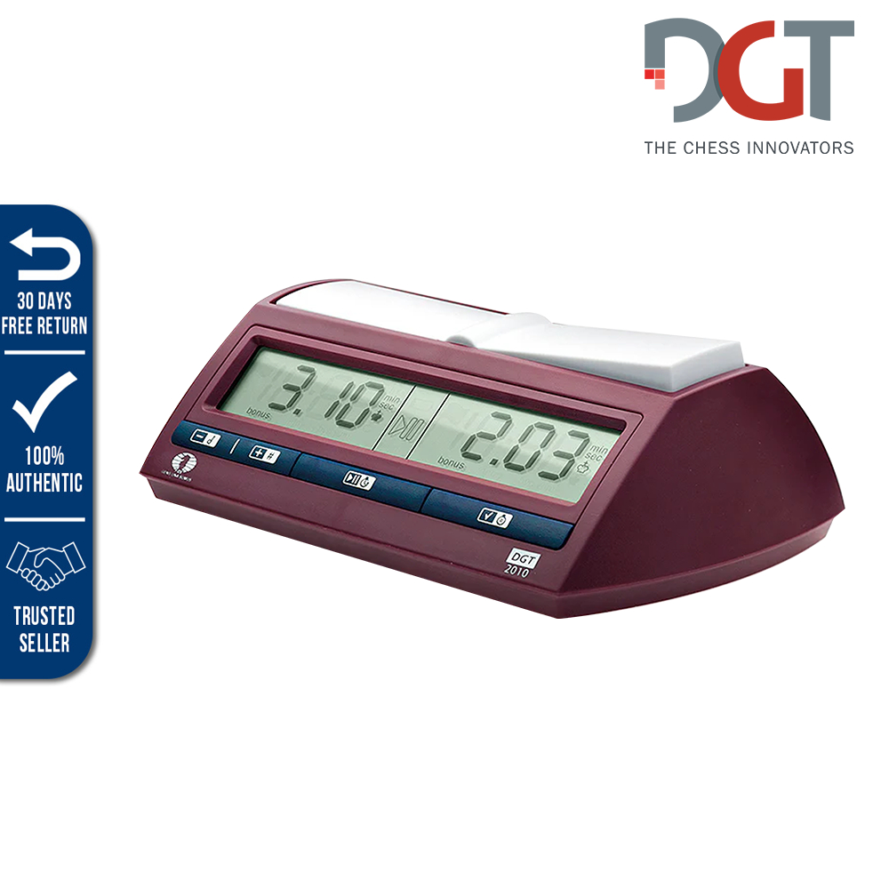 DGT Official FIDE Universal Chess Clock X 1 pc (DGT2010) | Shopee ...