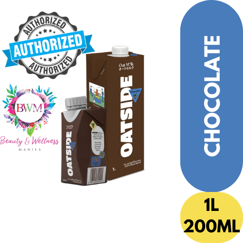 OATSIDE CHOCOLATE OAT MILK 1L X6 AND 200ML X24 PACK PLANT-BASED LACTOSE ...
