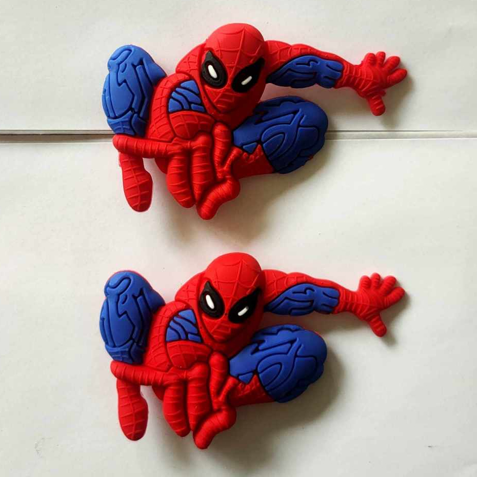 New Arrival Shoe accessories Spiderman pattern design crocs Accessories ...