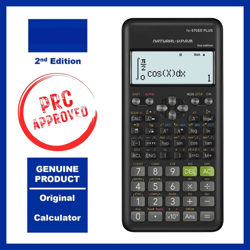Original Scientific Calculator FX-570ES Plus FX-991EX FX-991ES Plus FX ...