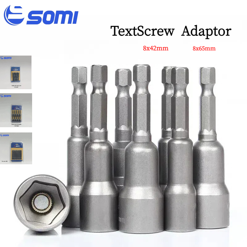 Somi Magnetic Nut Tex Screw Adaptor Sunrise (Per Pack) | Shopee Philippines