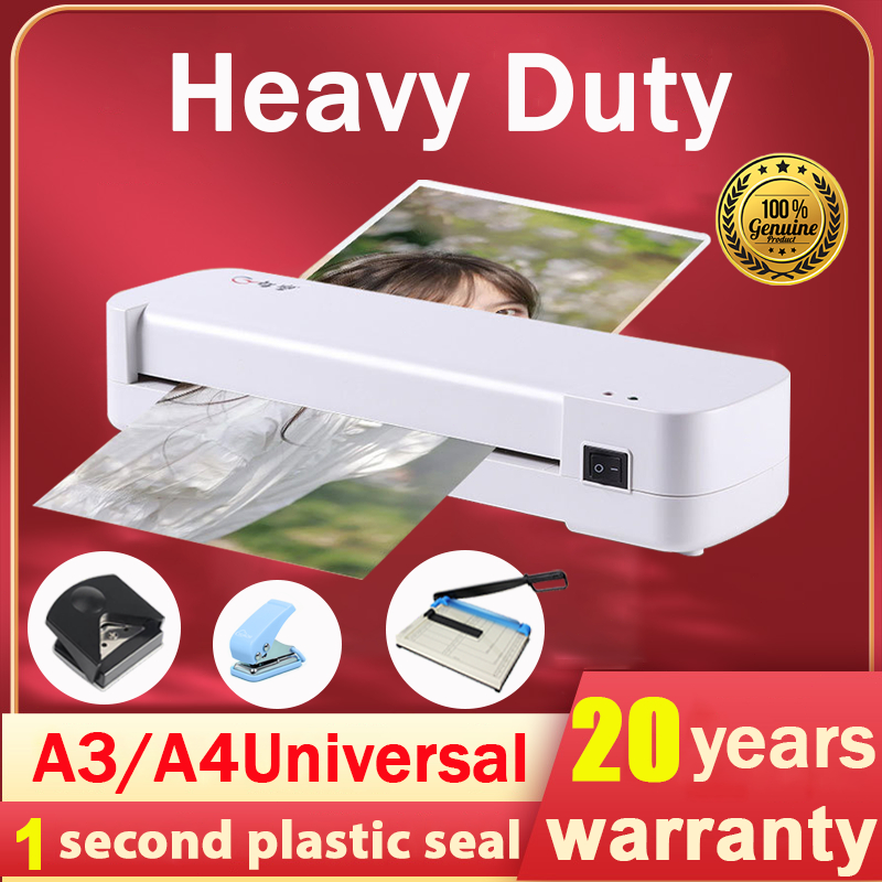 Laminating Machine Laminator Hot/Cold A3/A4 max laminate 125mm Document ...