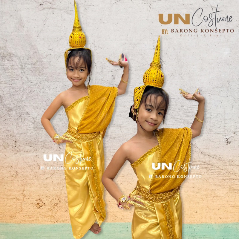 CAMBODIA GIRL / Thailand for United Nation Costume for Kids | Shopee Philippines