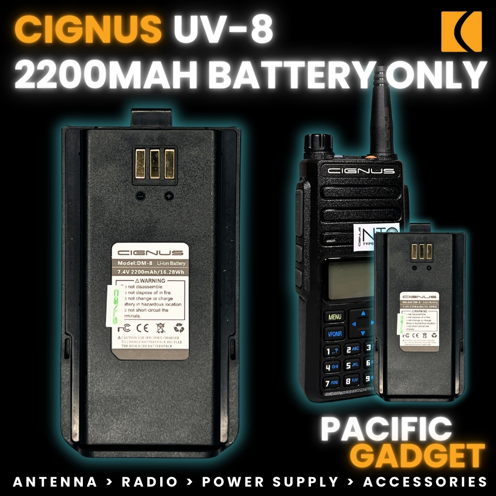Cignus UV8 Battery Capacity 2200 mah ONLY | Shopee Philippines