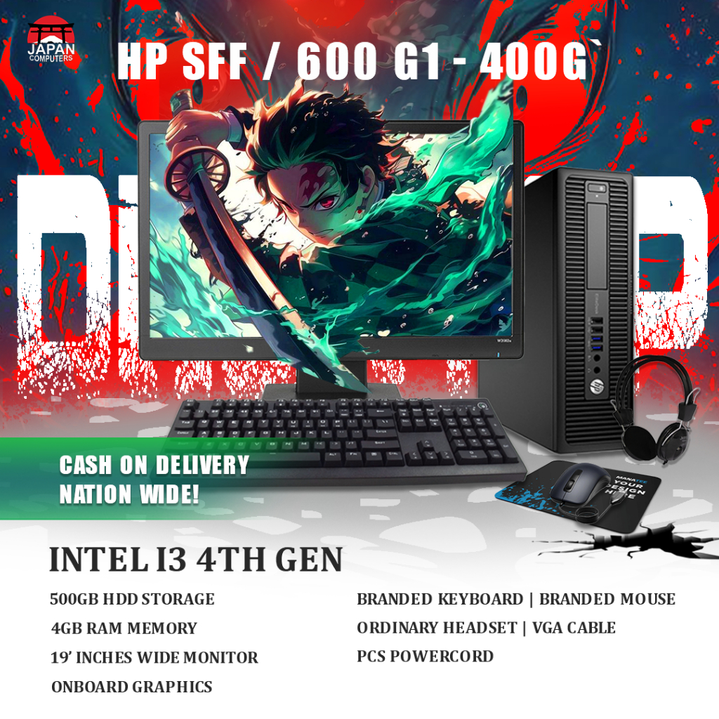 DESKTOP PACKAGE i3 4TH GEN PROCESSOR | Shopee Philippines