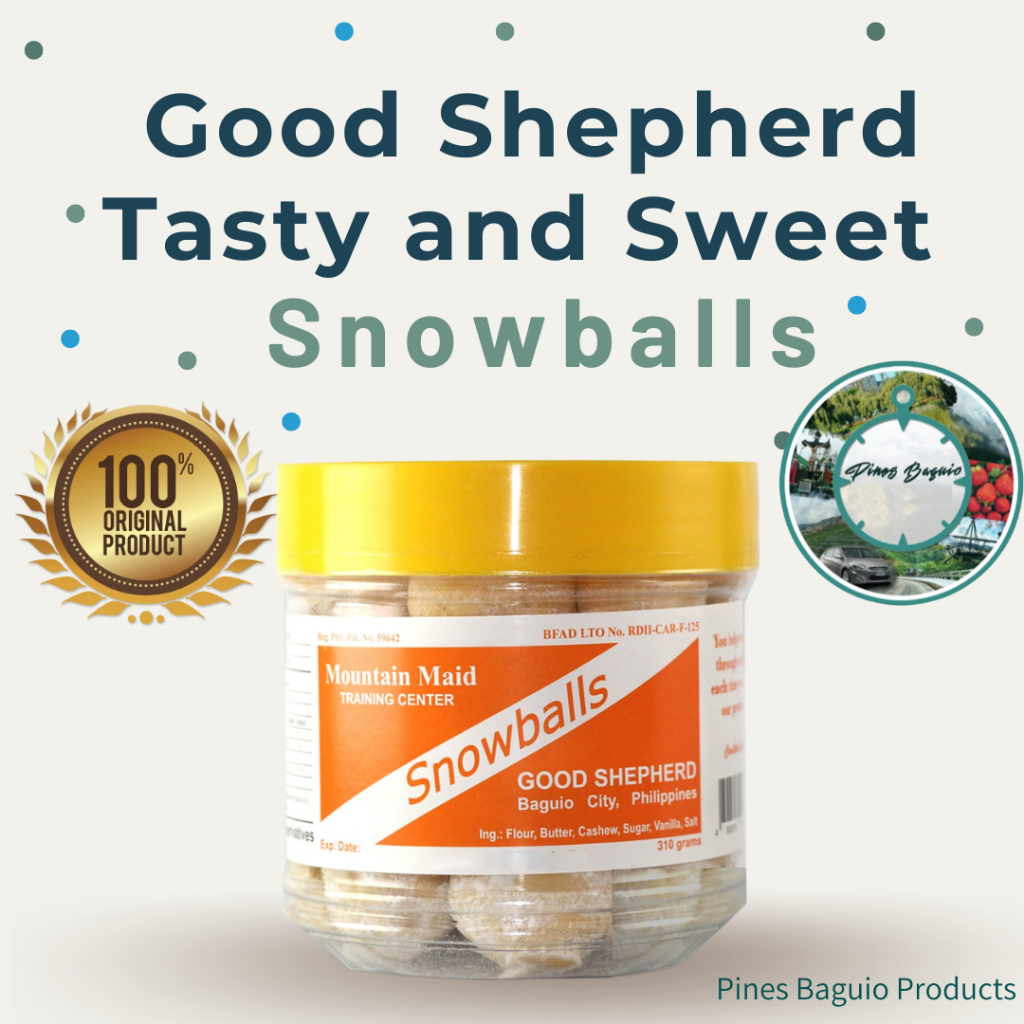 Tasty and Sweet Snowballs from Baguio Good Shepherd | Shopee Philippines
