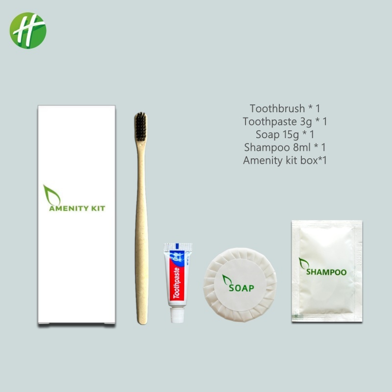 Comfort Hotel Supplies Eco Friendly Guest Amenity Kit in Box Packaging ...