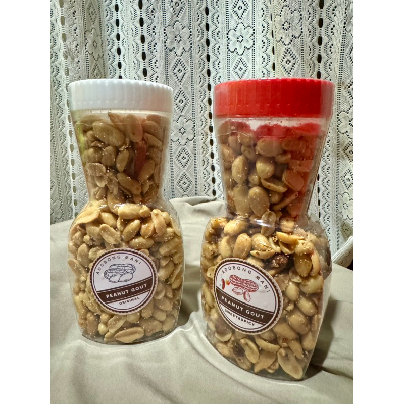PEANUT GOUT’S ADOBONG MANI (original or sweet and spicy) | Shopee ...