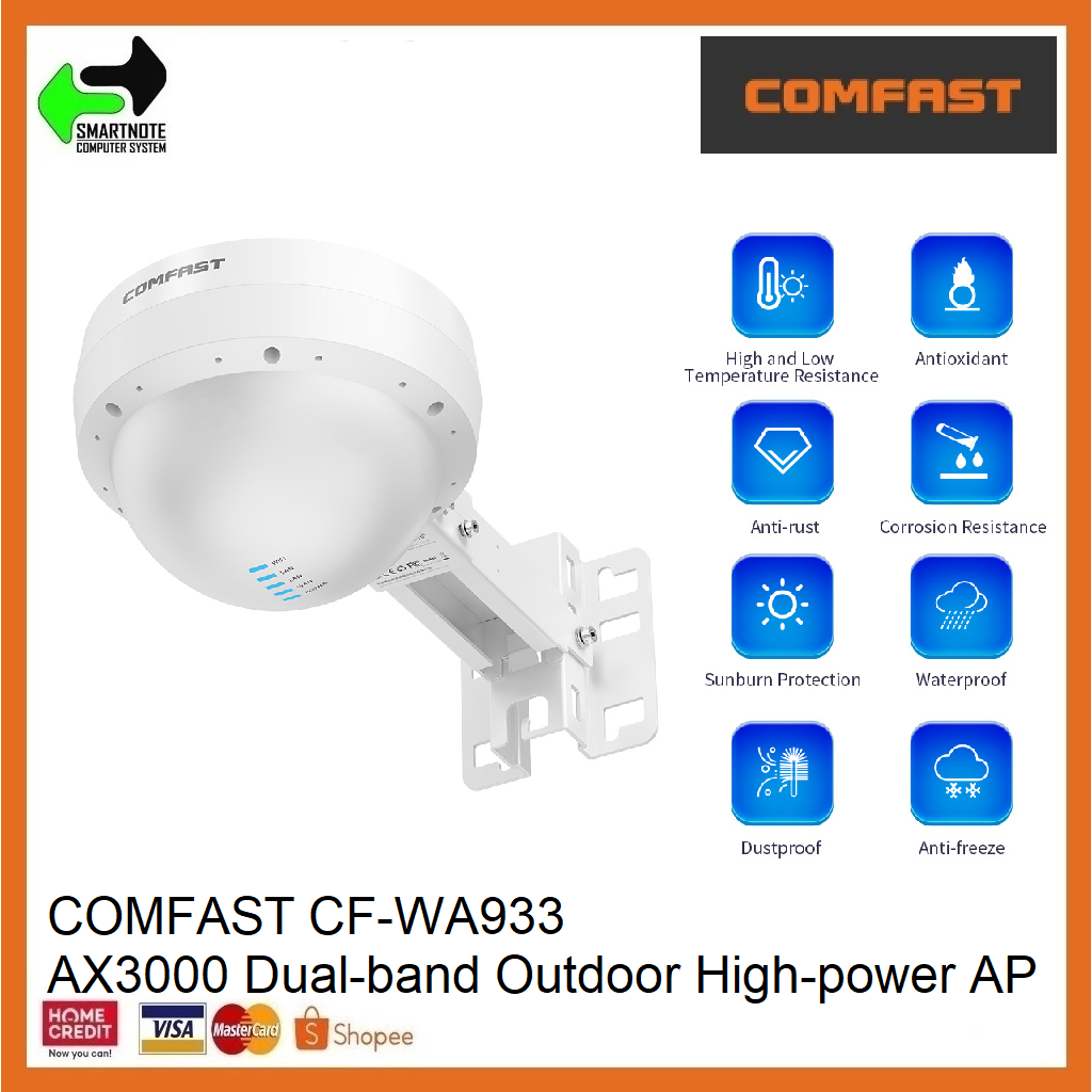 COMFAST CF-WA933 AX3000 Dual-band Outdoor High-power AP | Shopee ...
